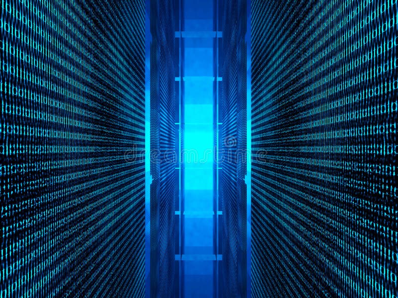 Data space stock illustration. Illustration of display - 192798026