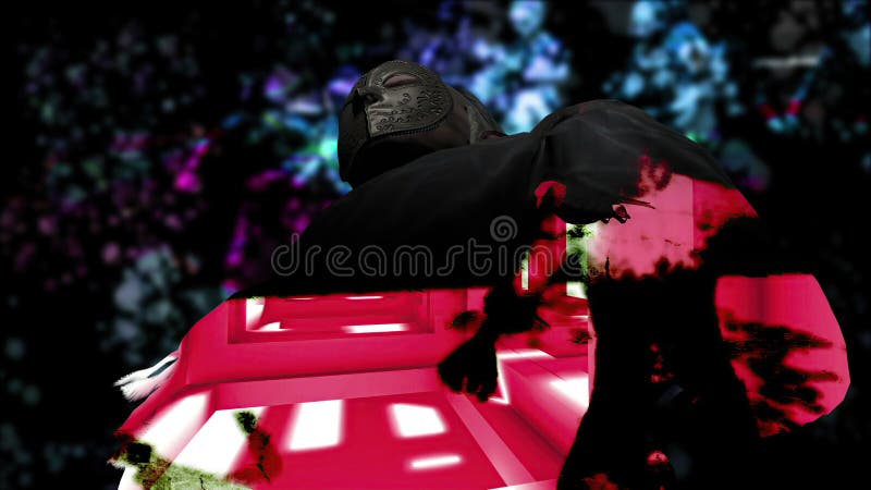 Disturbing Horror Background Stock Illustration - Illustration of weird ...