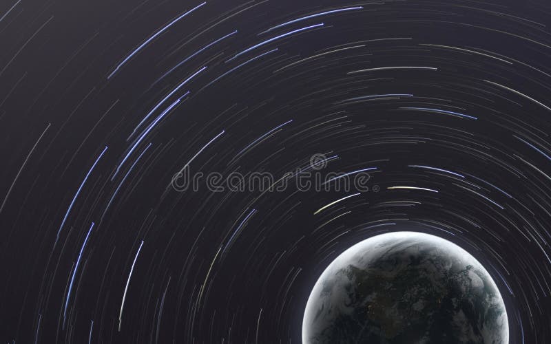 3D Illustration of Earth Planet. 5K Realistic Science Fiction Art Stock ...