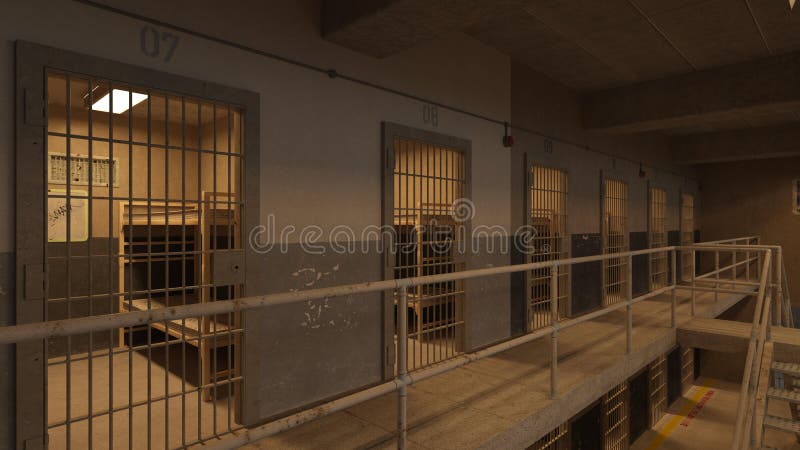 3d Empty Prison Room Stock Illustrations – 156 3d Empty Prison Room ...