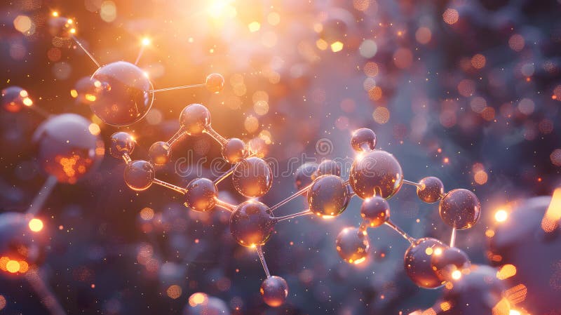 Illustration of Enzymes Catalyzing Stock Illustration - Illustration of ...