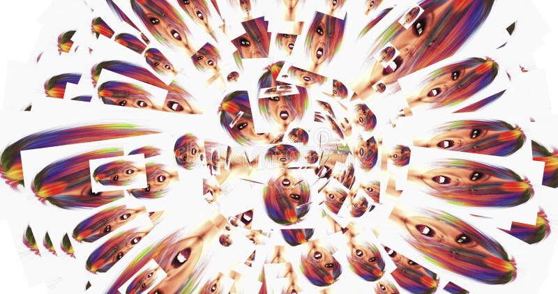 3d Illustration of Fairy Faces Stock Illustration - Illustration of ...