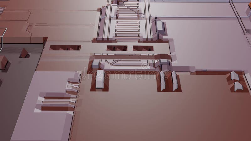 Futuristic Virtual CPU Processor on Cryptography Concept Stock ...