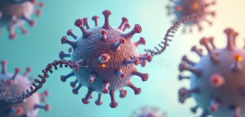 3D Illustration of Genetically Engineered Immune Cell with Implanted ...