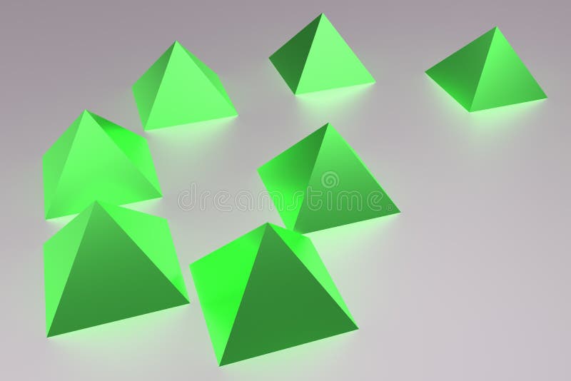 Green Pyramids Stock Illustrations – 607 Green Pyramids Stock ...