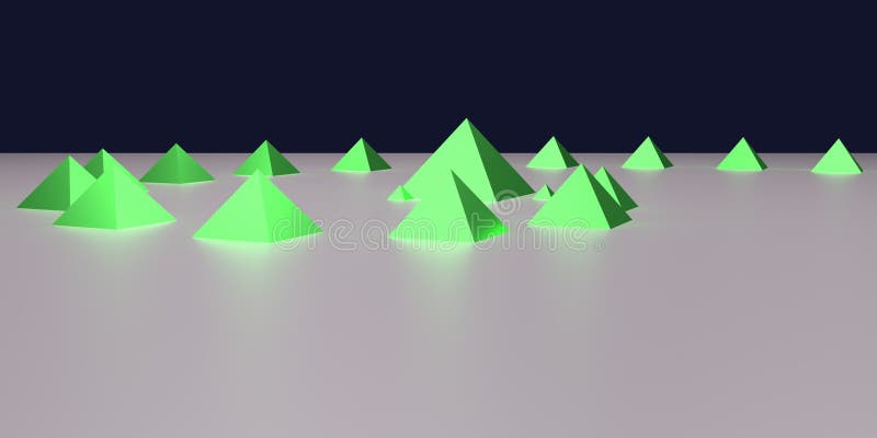 Green Pyramids Stock Illustrations – 695 Green Pyramids Stock ...