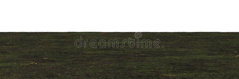 3d Illustration Grass Ground Texture, Ground Material Perspective View ...