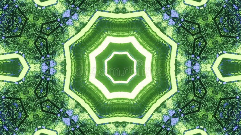 Green Octagon Basic Simple Shapes Isolated on White Background ...