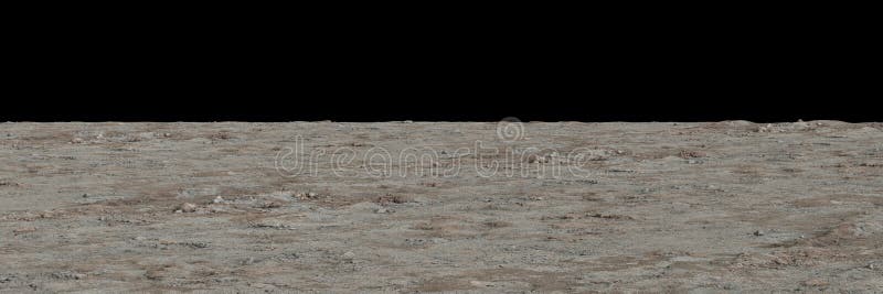 3d Illustration of Dry Ground Texture, Ground Material Perspective View ...