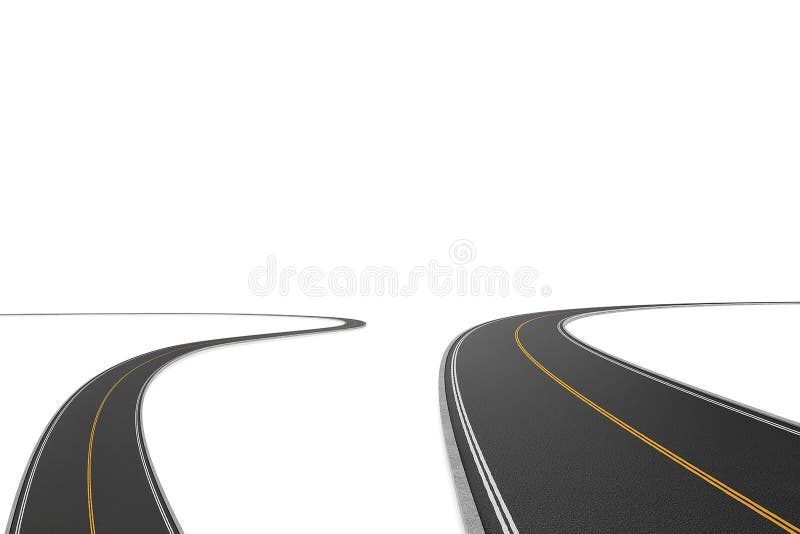 Diverging Roads Stock Illustrations – 19 Diverging Roads Stock ...