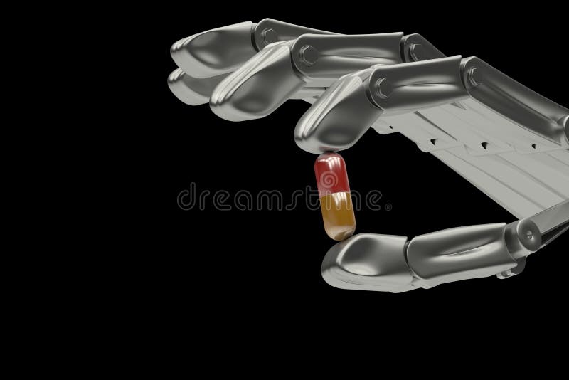 Medical Pill Robot Stock Illustrations – 177 Medical Pill Robot Stock ...