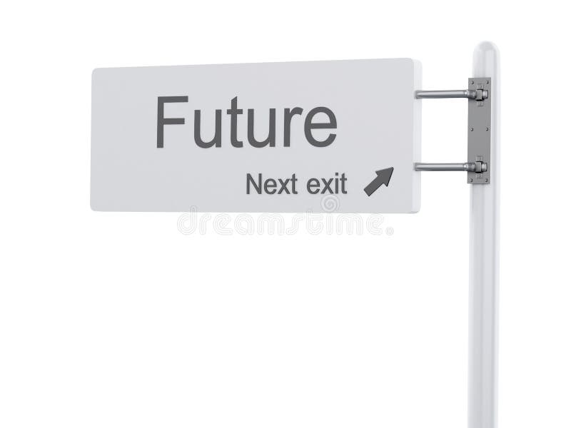 Future bus isolated view stock illustration. Illustration of trip ...