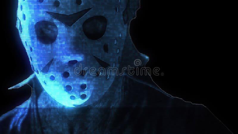 Horror Zombie with Scary Effects Stock Illustration - Illustration of ...