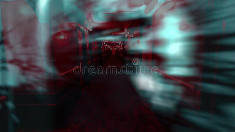 Horror Zombie with Scary Effects Stock Illustration - Illustration of ...