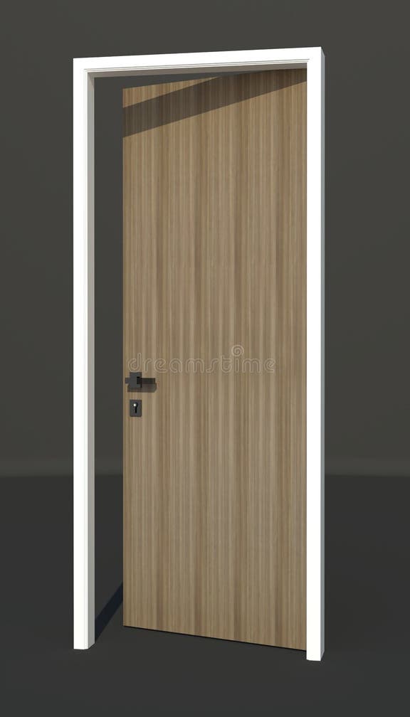 HPL (High Pressure Laminate) Door for Home, Here is the 3d View Stock ...