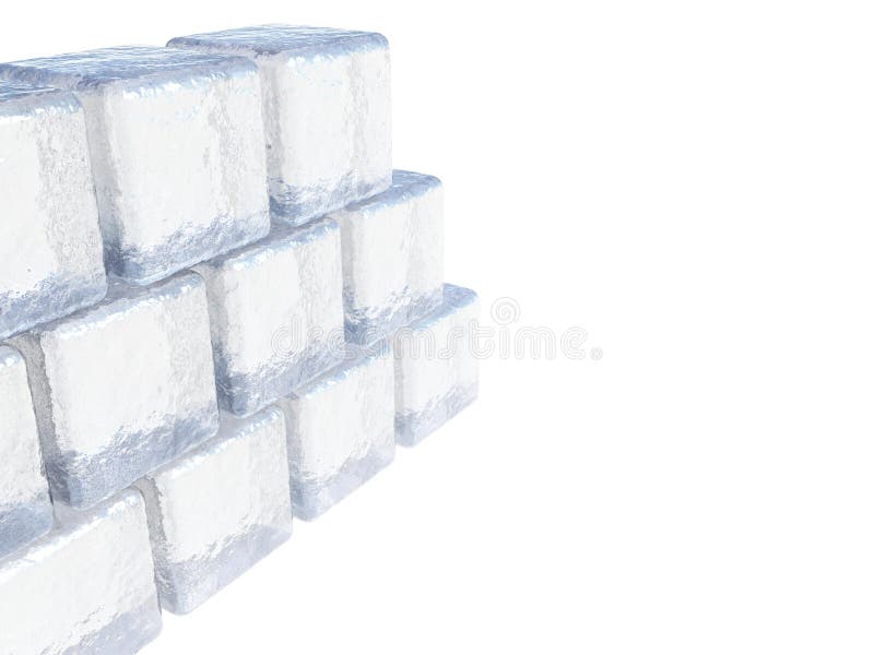 Ice Block stock illustration. Illustration of isolated - 3764476