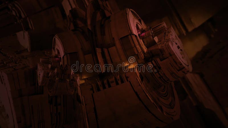 Infinite Zoom into Abstract Digital Cg Background Stock Illustration ...