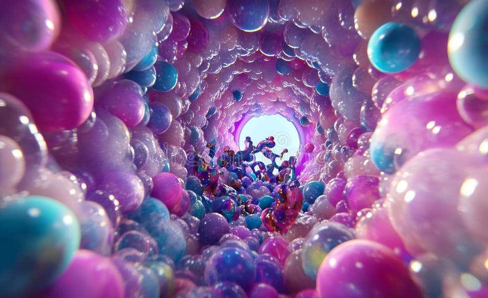 3D Illustration of an Innovative Breakthrough in Science Stock ...