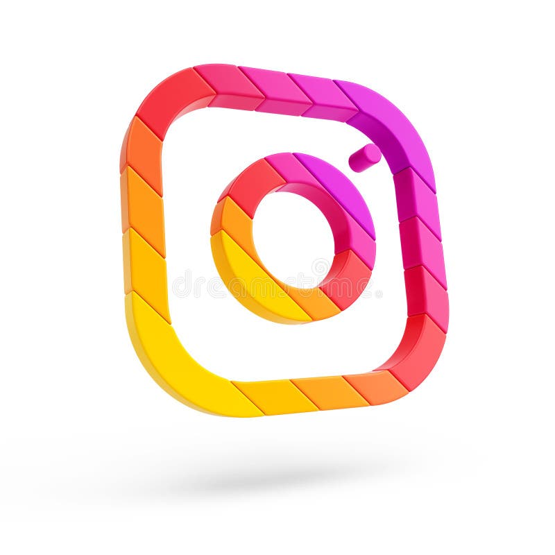 Instagram 3d Logo Stock Illustrations – 1,008 Instagram 3d Logo Stock ...