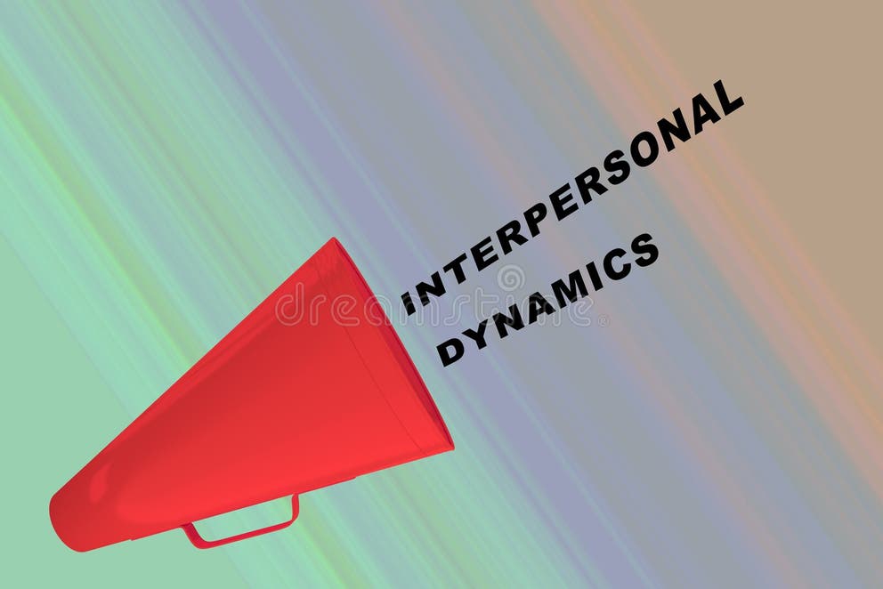 INTERPERSONAL DYNAMICS Concept Stock Illustration - Illustration of ...