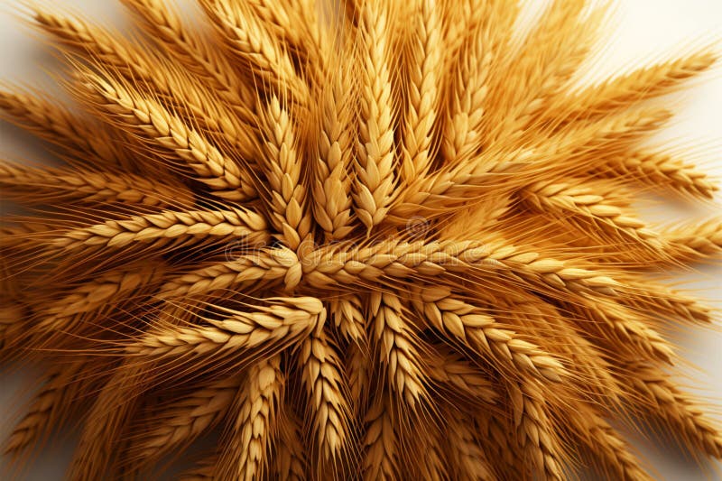 A 3D Illustration that Intricately Depicts the Texture of Grain Stock ...