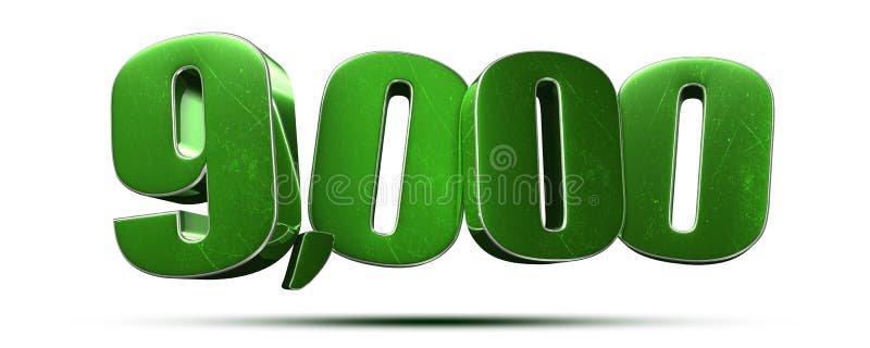 9000 3d. stock illustration. Illustration of extra, digital - 169779028