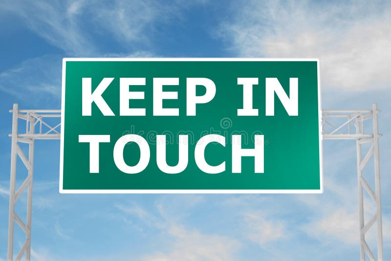 Keep Touch Communication Connection Networking Concept Stock ...