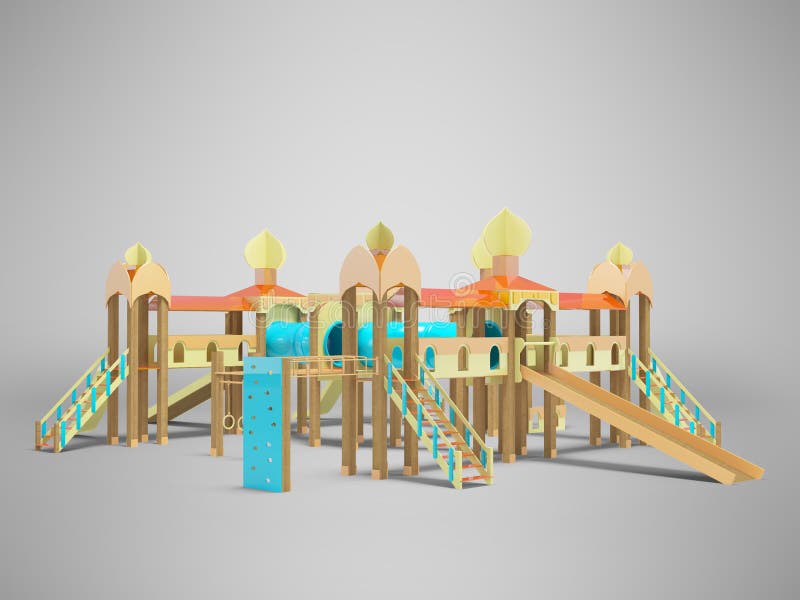 Playground Complex Stock Illustrations – 467 Playground Complex Stock ...