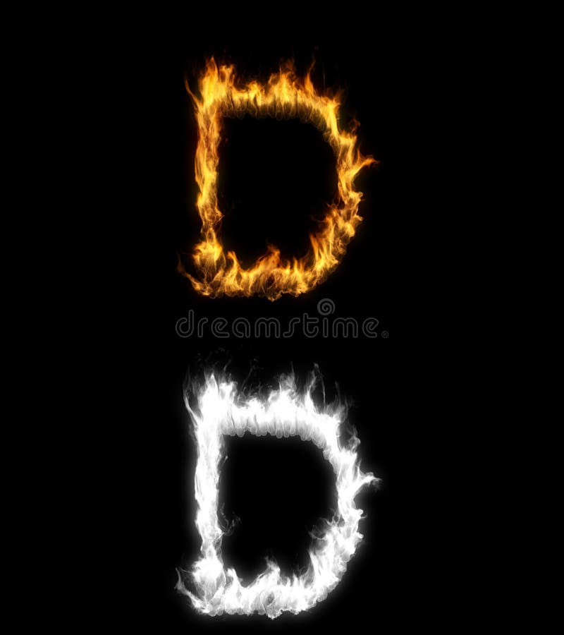 Fire Letter D