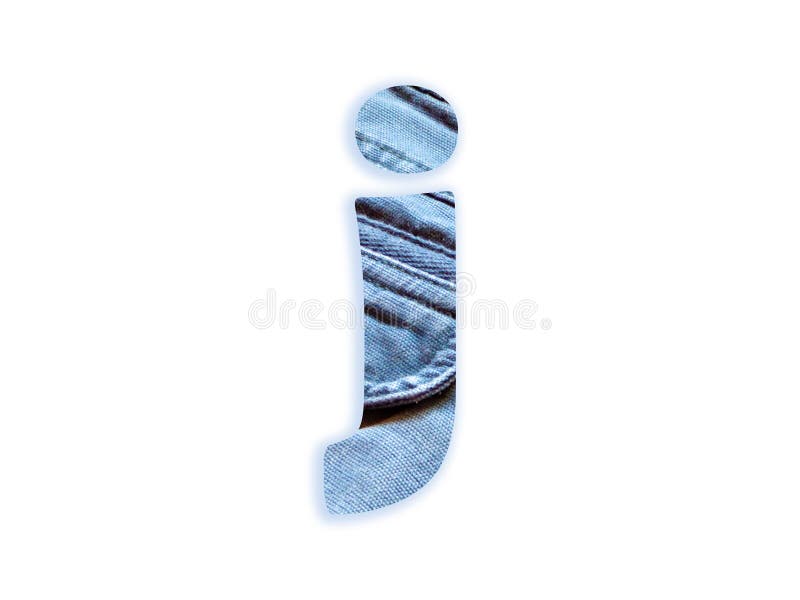 Letter J Blue Jeans Alphabet Font Stock Illustrations – 11 Letter J ...