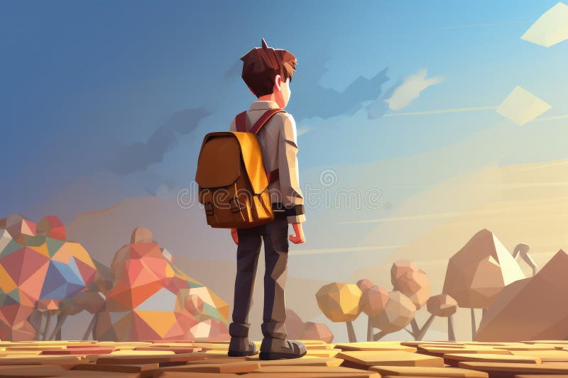 Back Boy Facing Stock Illustrations – 122 Back Boy Facing Stock ...