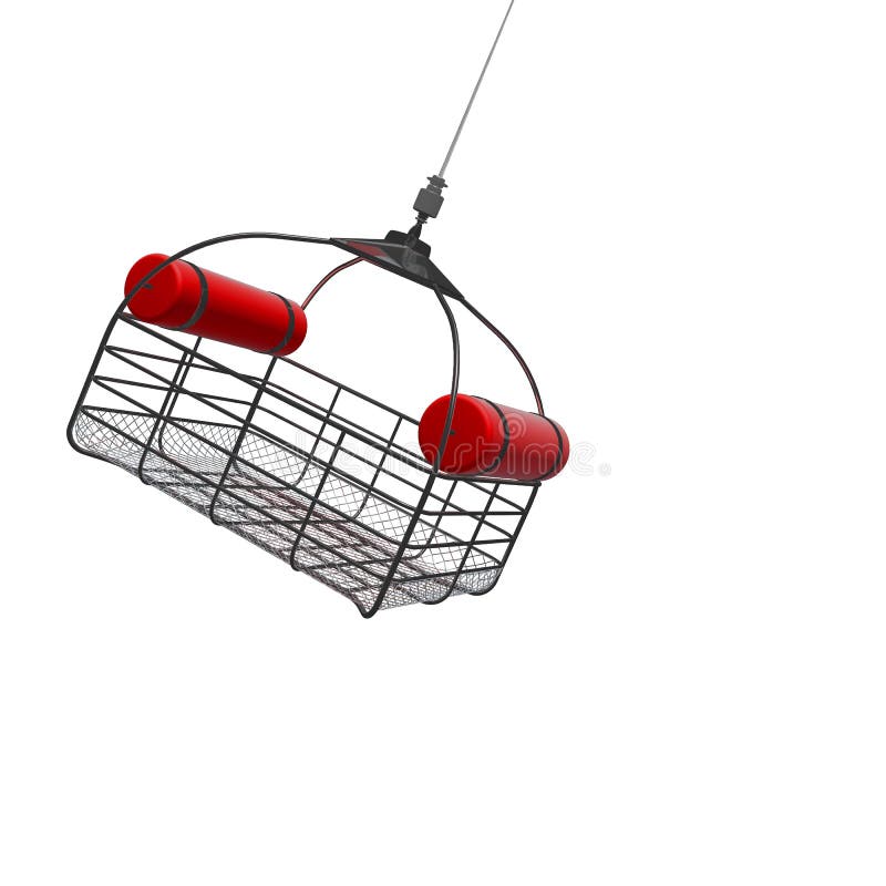 Helicopter Coast Guard Fly Basket Stock Illustration - Illustration of ...