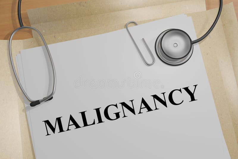 MALIGNANCY - Medical Concept Stock Illustration - Illustration of ...