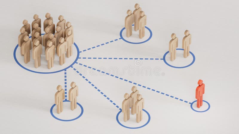 Customer Segmentation Model Stock Illustration - Illustration of client, habits: 130563704