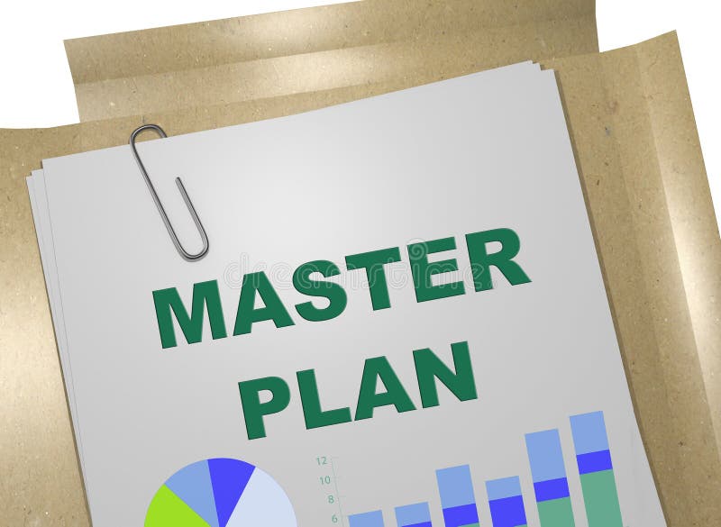 Business master plan stock illustration. Illustration of example - 26997166