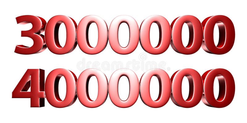 Thank You, 3000000 Followers. Poster With Colorful Confetti. Stock ...