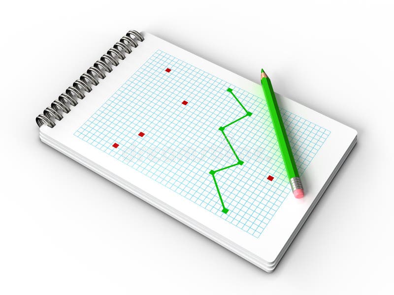 Data graph stock illustration. Illustration of plan - 113901729