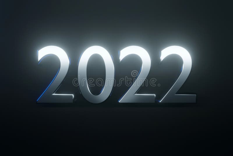 Number 2022 Black and White ArtVector Handwritten Number 2022 Black and ...
