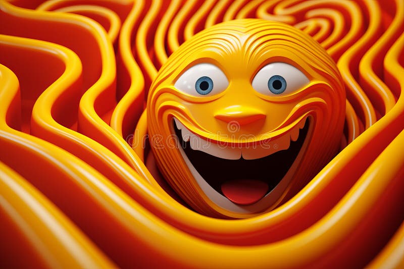 Wavy Smiley Face Stock Illustrations – 74 Wavy Smiley Face Stock ...