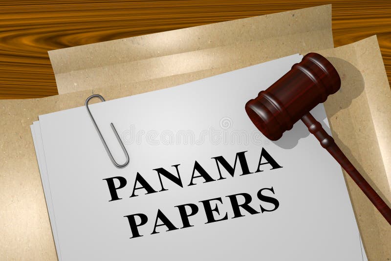 Panama Papers stock illustration. Illustration of legal - 69858197