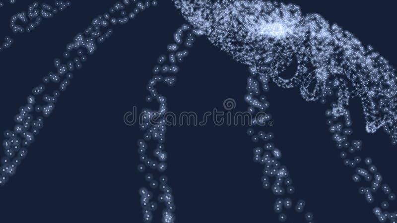 3d Illustration of Particle Shape Stock Illustration - Illustration of ...