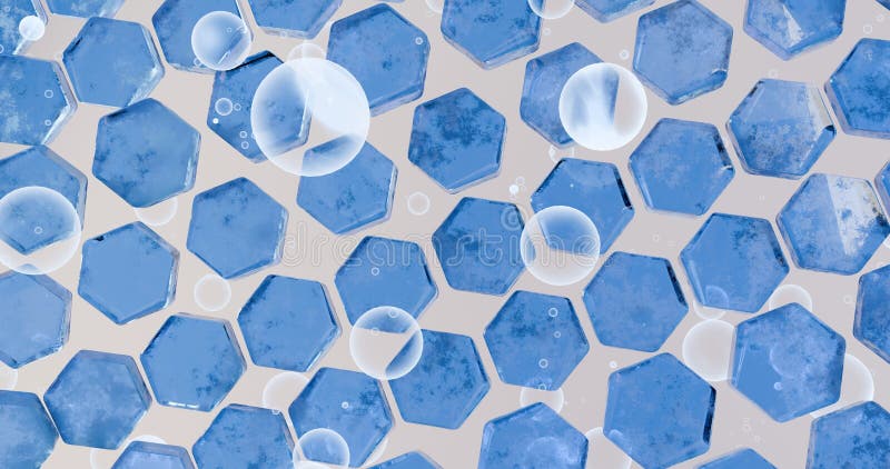Blue Hexagonal Tiles Stock Illustrations – 980 Blue Hexagonal Tiles ...