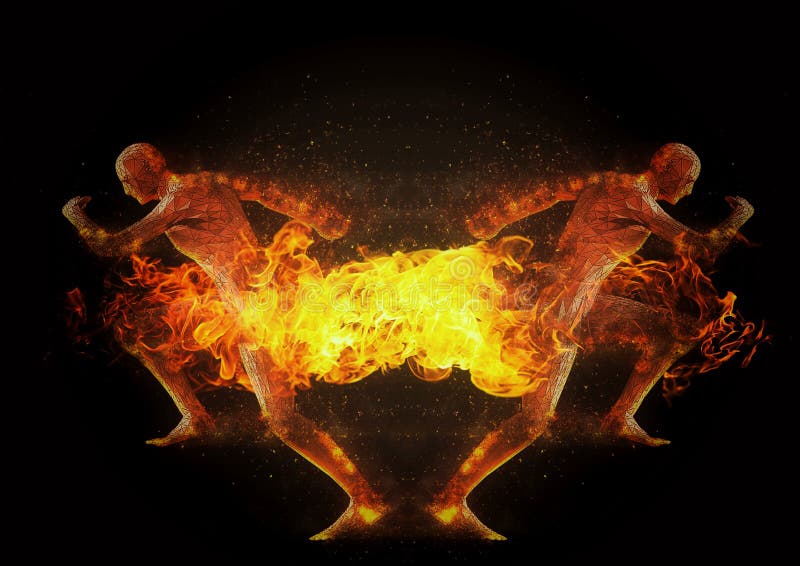 Running Man Flames Stock Illustrations – 72 Running Man Flames Stock ...