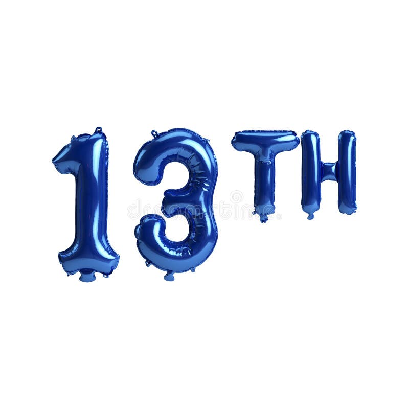 13 Balloons Stock Illustrations – 140 13 Balloons Stock Illustrations ...