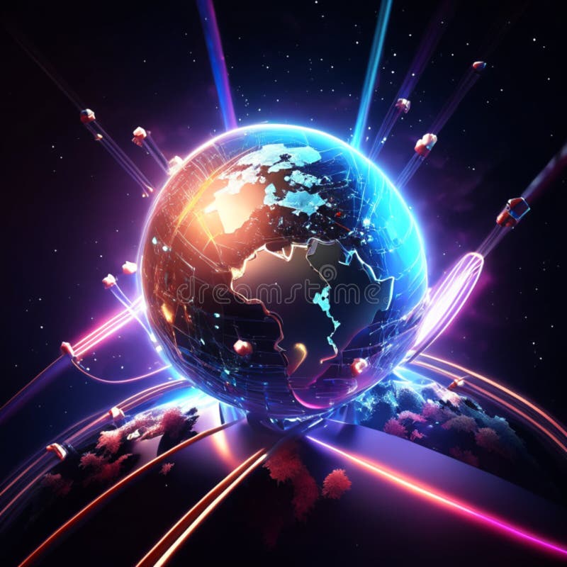 Earth Neon Ai Stock Illustrations – 5,208 Earth Neon Ai Stock ...