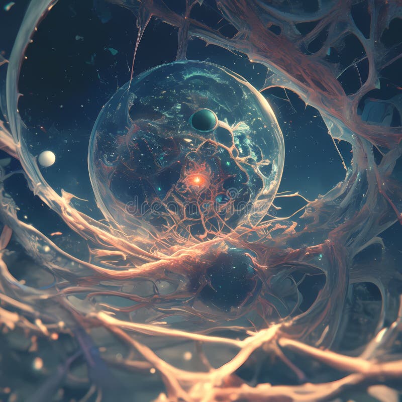 Unveiling the Hidden Realm: a 3D Illustration Revealing the Unseen ...