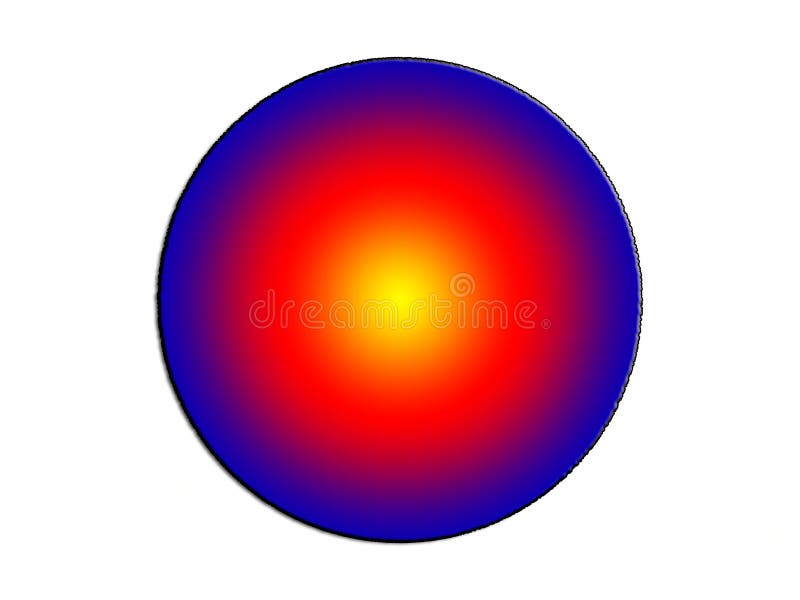 3d Illustration of a Primary Color Abstract Background Image Circles ...