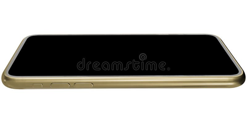 3d Illustration Realistic Smartphone Prototype Mobile Phone Frame with ...