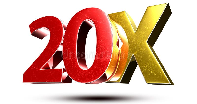X20 Gold Stock Illustrations – 5 X20 Gold Stock Illustrations, Vectors ...