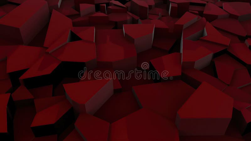 Red Surface Fracture stock illustration. Illustration of ground - 221198239